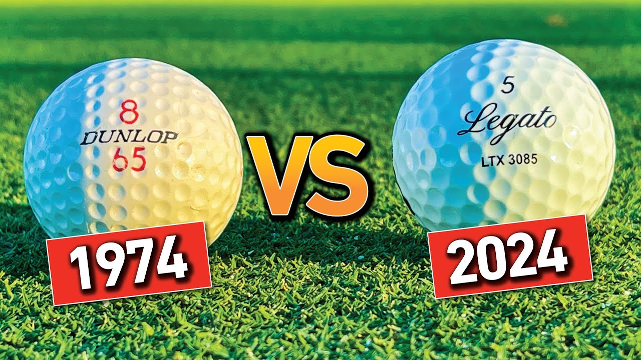 How Far Have Golf Balls Come in 50 Years? - YouTube