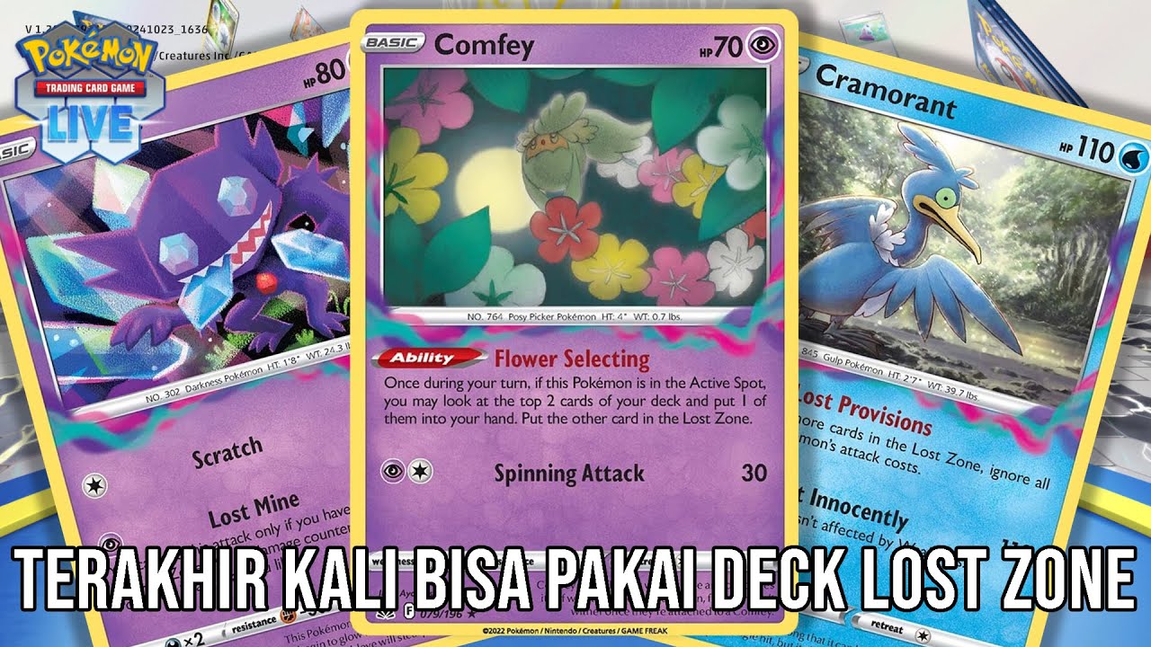 Terakhir Kali Bisa Pakai Deck Lost Zone - Pokemon TCG Live - YouTube