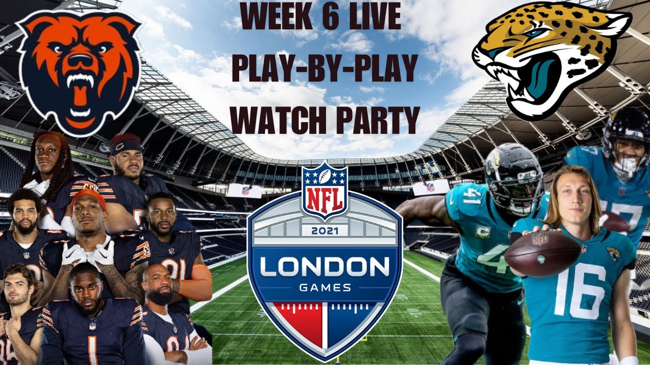 NFL WEEK 6 London Game: Chicago Bears vs. Jacksonville Jaguars: Epic ...