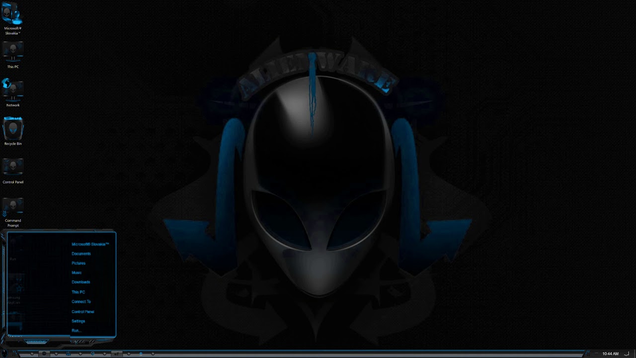 7tsp and iPack Alienware Blue Icon Pack for Windows® 7 w8 8.1 w10 - YouTube