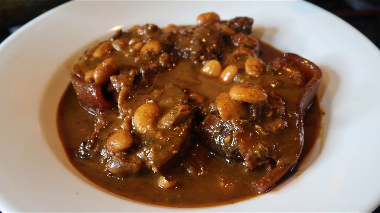 How To Make Stewed Cow Tails with Butter Beans (Step by step) - YouTube