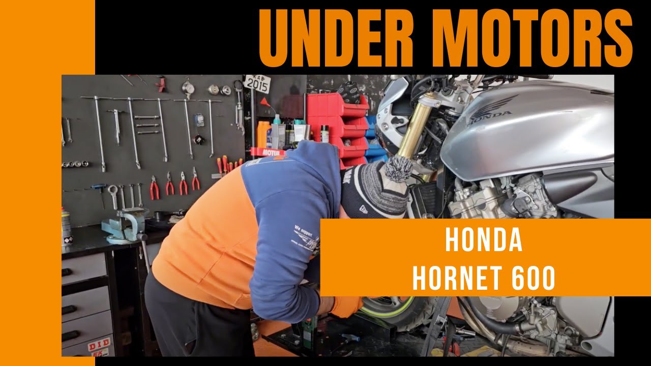 Service Honda Hornet 600 - YouTube