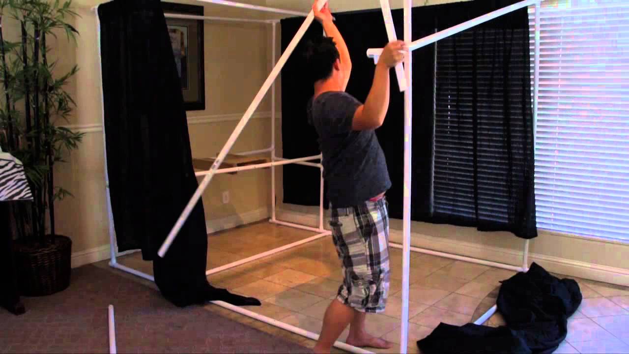 Setting up My DIY photobooth - YouTube