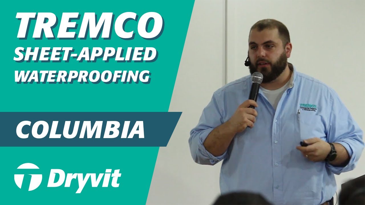 Tremco Sheet-Applied Waterproofing (Colombia Training 5/11) - YouTube