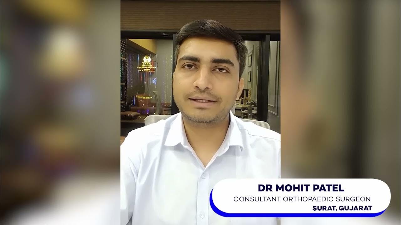 Dr. Mohit Patel | Gujarat | Awareness on Bone and Joint Health | Keep Joints Moving - YouTube