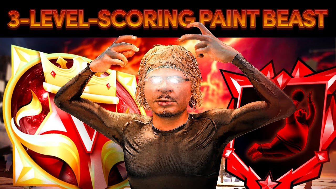 7'3 "3-Level-Scoring Paint Beast" is a MONSTER in NBA 2K25! - YouTube