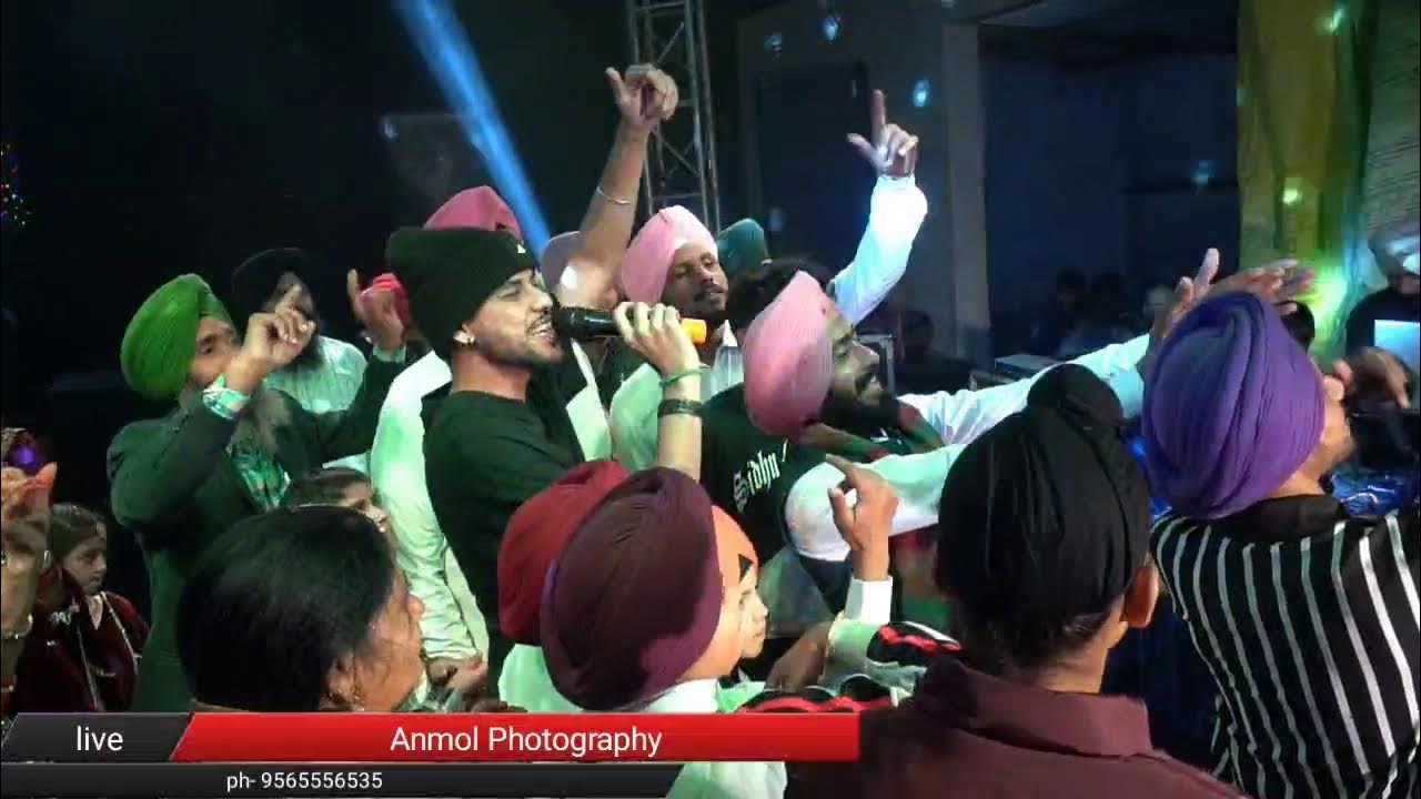 Live on Jaggo ceremony Sandeep Singh weds Manpreet Kaur... - YouTube