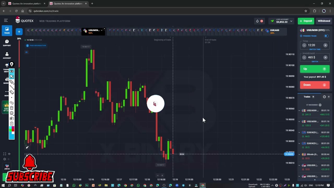 How to win every trades in Quotex🔥 | 7th Step compound | Binary trading strategy 2025 | @XBinary ...