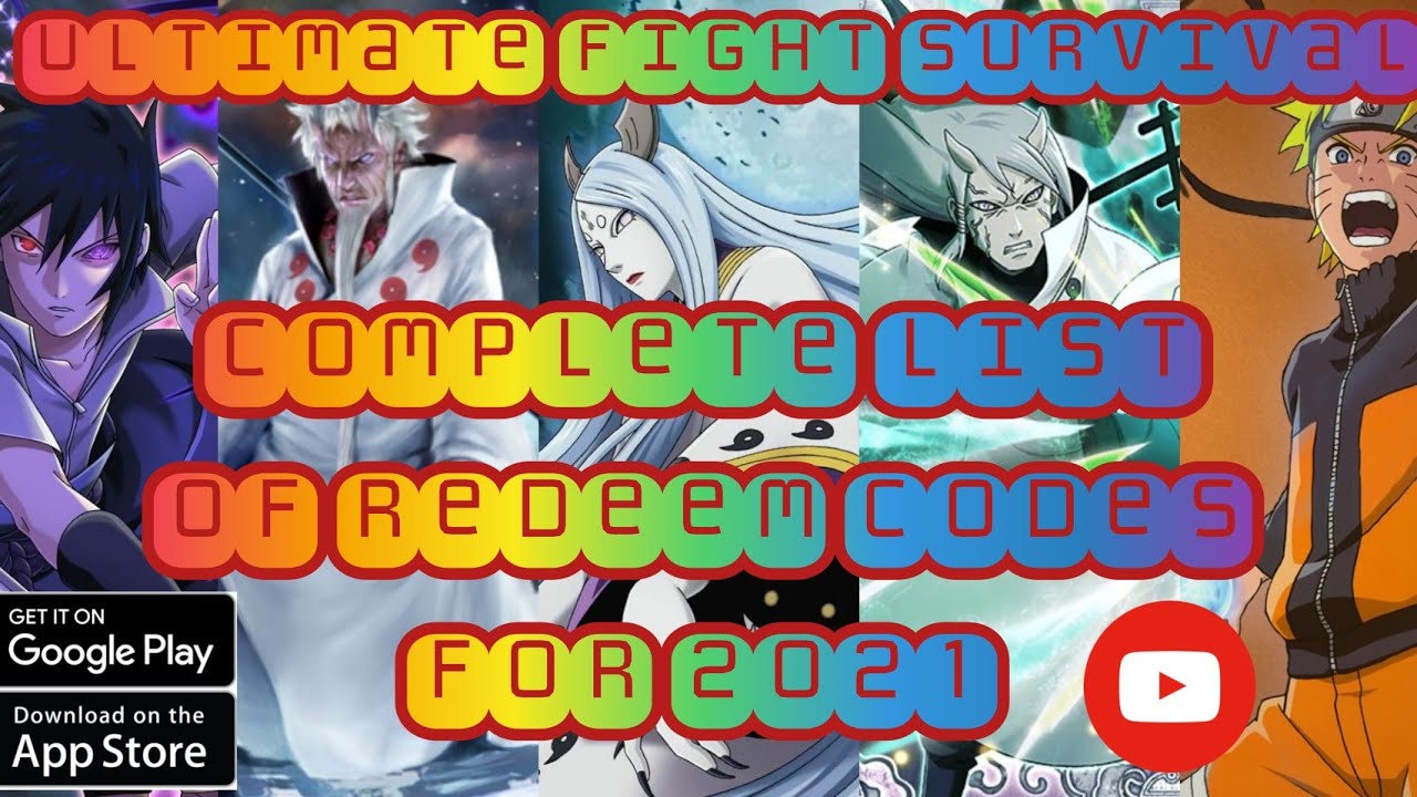 ULTIMATE FIGHT: SURVIVAL | Gift Code/Redeem Code | Naruto IDLE Gameplay ...