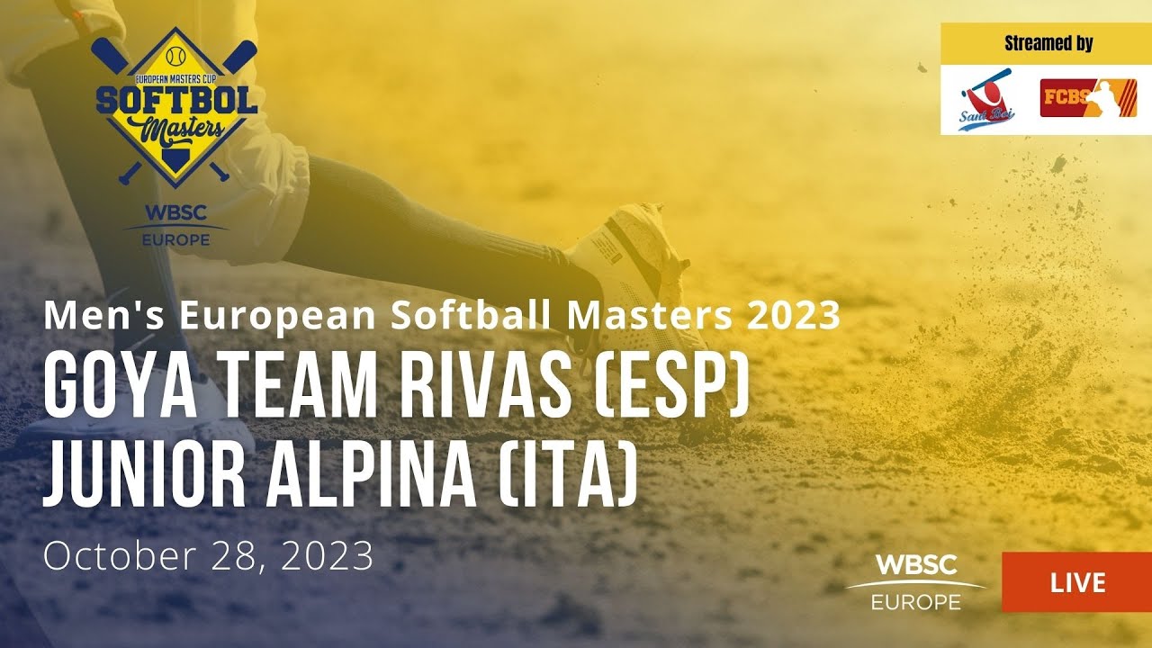 41 Men's European Softball Masters 2023: Goya Team Rivas (ESP) VS ...