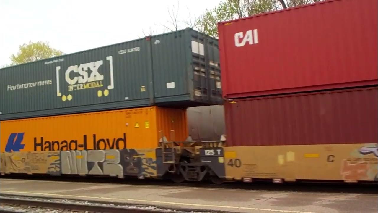 CP 8740 w/CPKC 148 Intermodal 4/28/24 - YouTube