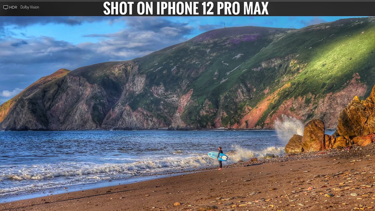 SURF at Lynton and Lynmouth | 4K HDR Dolby Vision | iPhone 12 PM - YouTube