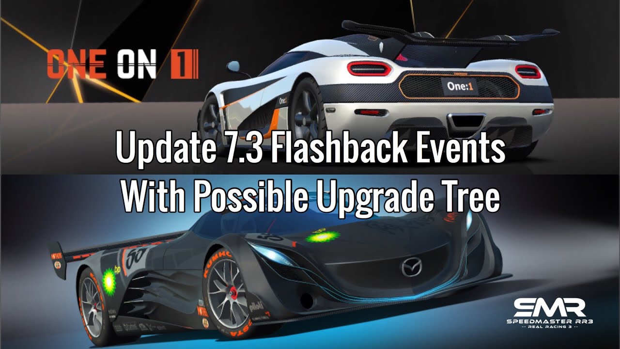Real Racing 3 Update 7.3 Flashback Events With Possible Upgrade Tree ...