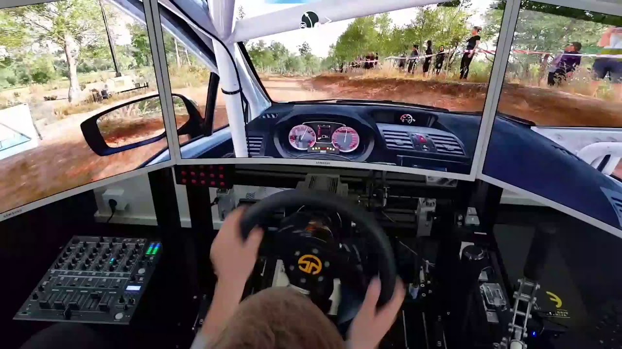 DiRT 4 with OSW direct drive wheel - YouTube
