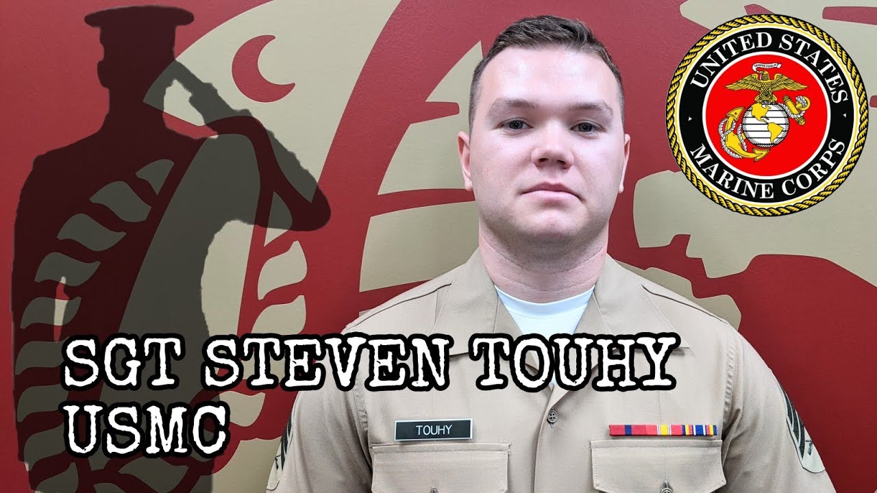 Salute To Service - USMC SGT Steven Touhy - YouTube