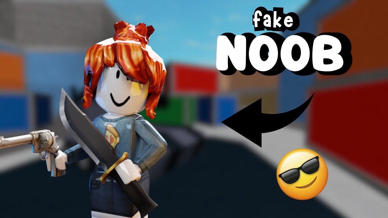 PLAYING AS NOOB IN MM2 | Luigi Mystery - YouTube