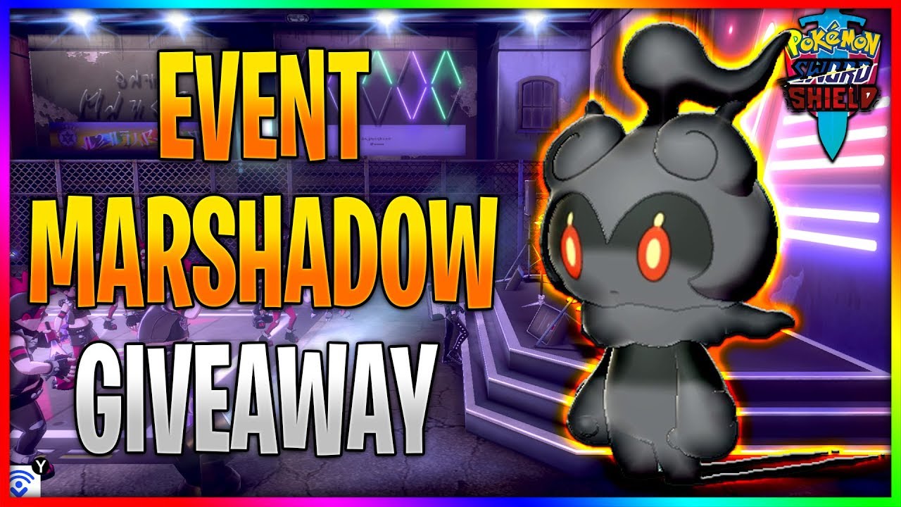 Event Marshadow Giveaway | Pokémon Sword & Shield - YouTube
