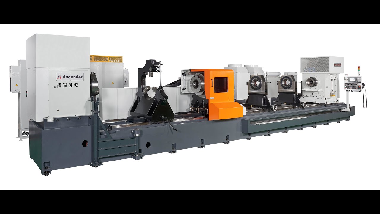 ASCENDER BTA Deep Hole Drilling Machine (AMB Series) - YouTube