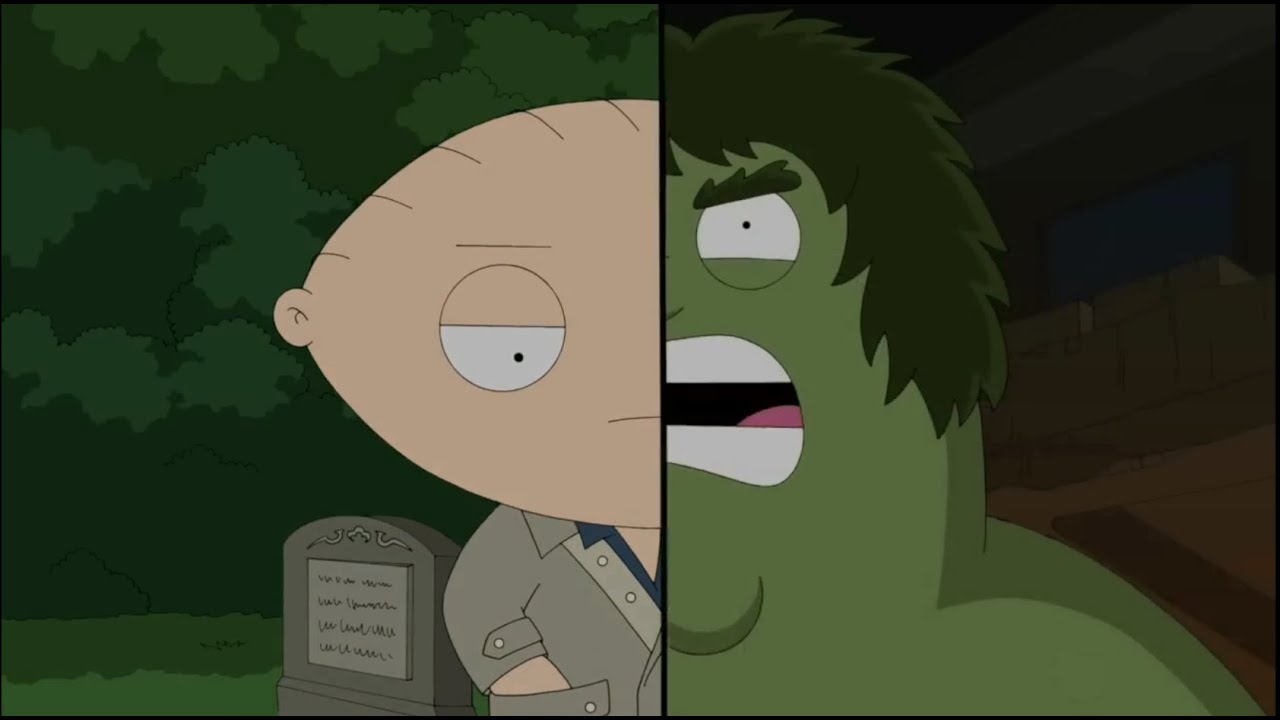 Stewie Is The Hulk - YouTube