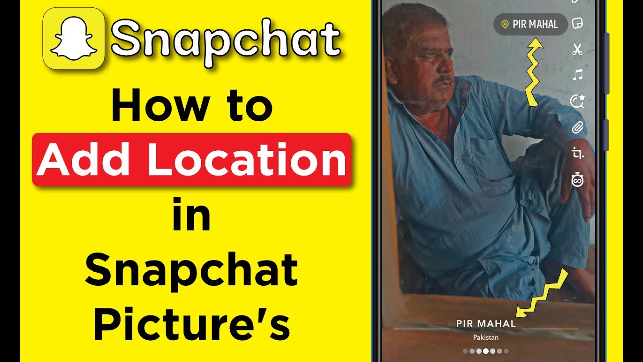 How to add location on snapchat Pictures | Snapchat Snap's per location ...