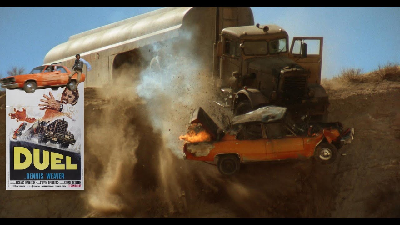 Duel (1971 TV Movie) Movie Clip - Ending - 4K Upscaled - YouTube