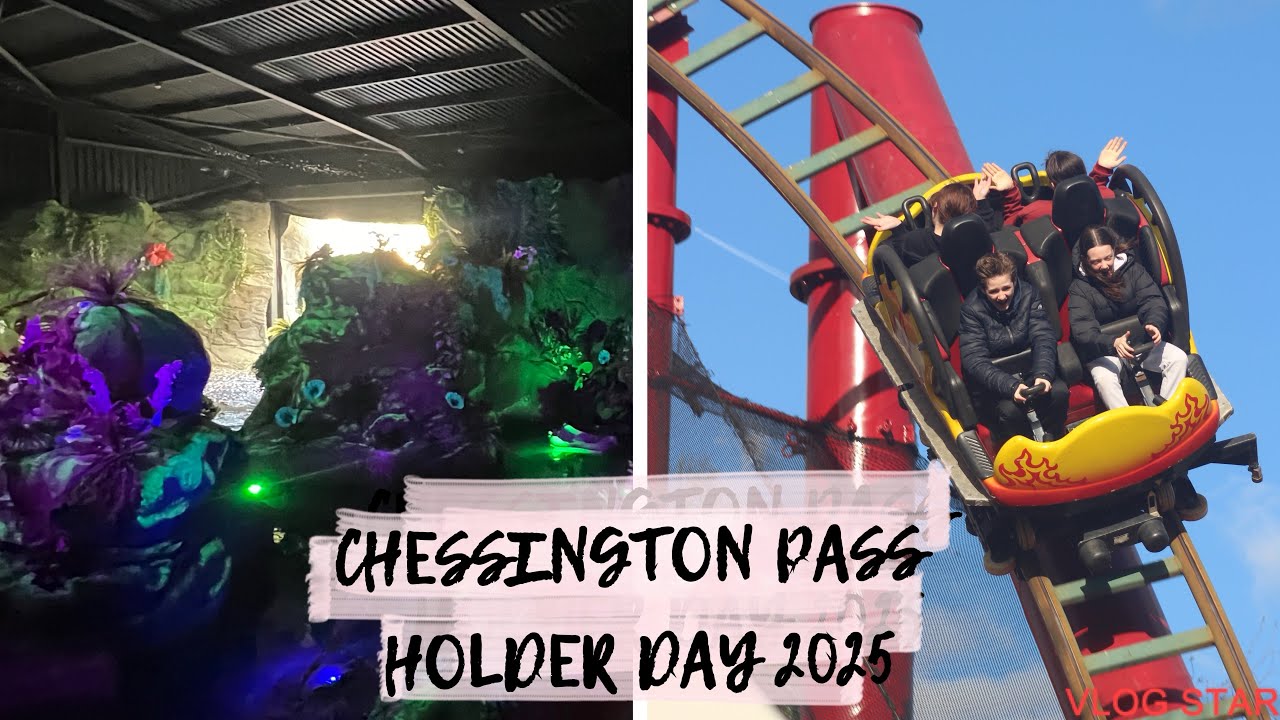 Chessington World of Adventures - Merlin annual pass day 2025 - YouTube