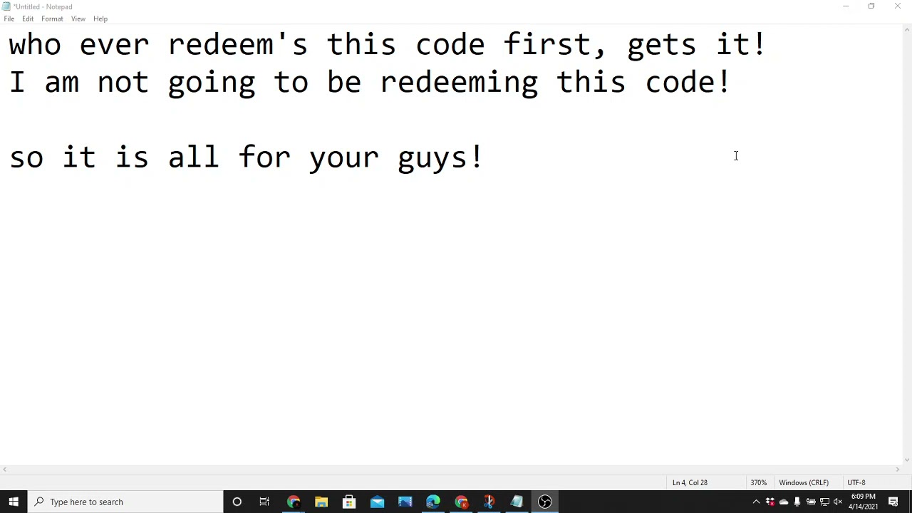 How to redeem a robux code! Thanks for 100 subs! Also here is a robux ...