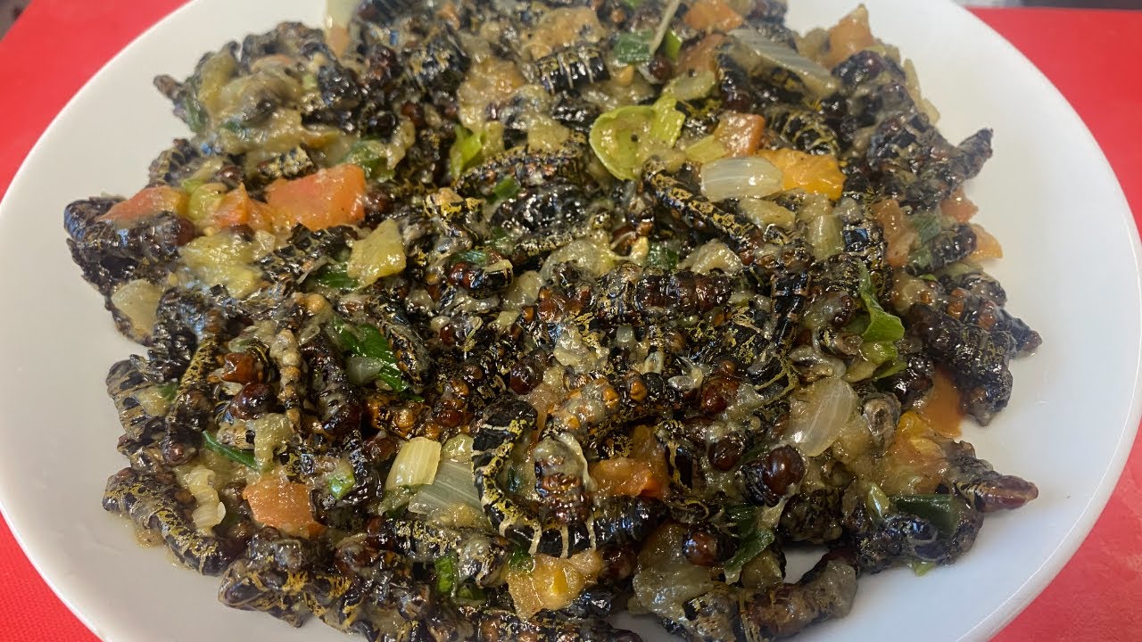 Caterpillars Simple Recipe Cooked By @kokogracetv #cookingchannel # ...