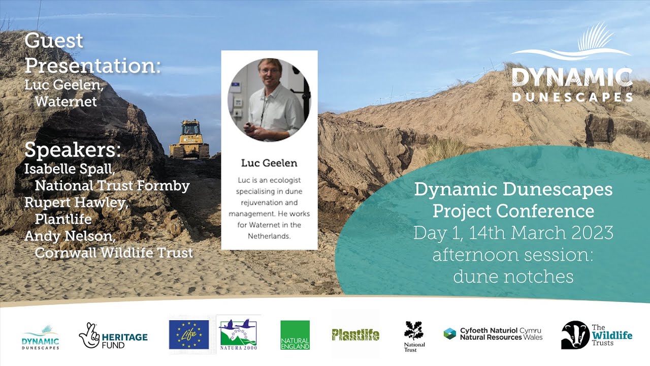 Sand Dune Notches, including Luc Geelen from Waternet: Dynamic Dunescapes Conference - YouTube