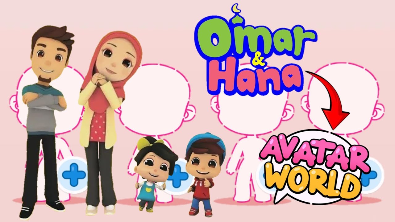 HOW TO MAKE OMAR AND HANA FAMILY IN AVATAR WORLD - YouTube