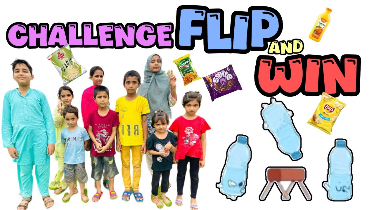 Flip And Win Challenge || Buchay Sub Kuch Lay Gaye | Muje Kuch Nai ...