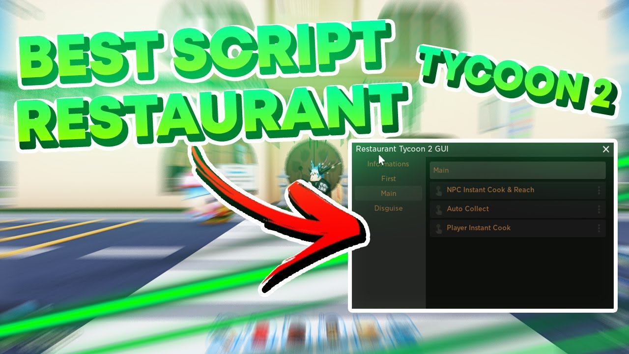 Restaurant Tycoon 2 Script Pastebin 2023 | NPC Auto Cook and Reach ...