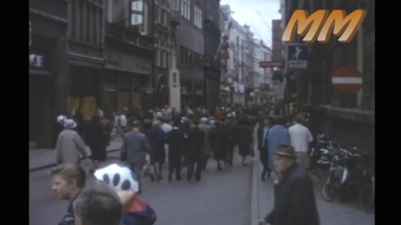Amsterdam Netherlands holiday 1964 old cine film 297 - YouTube