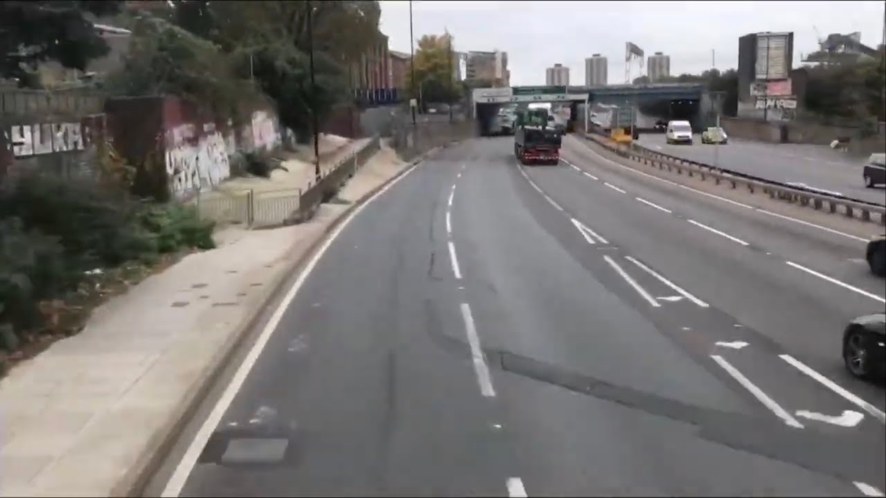 FULL ROUTE VISUAL | London Bus Route 8: Bow Church - Tottenham Court ...
