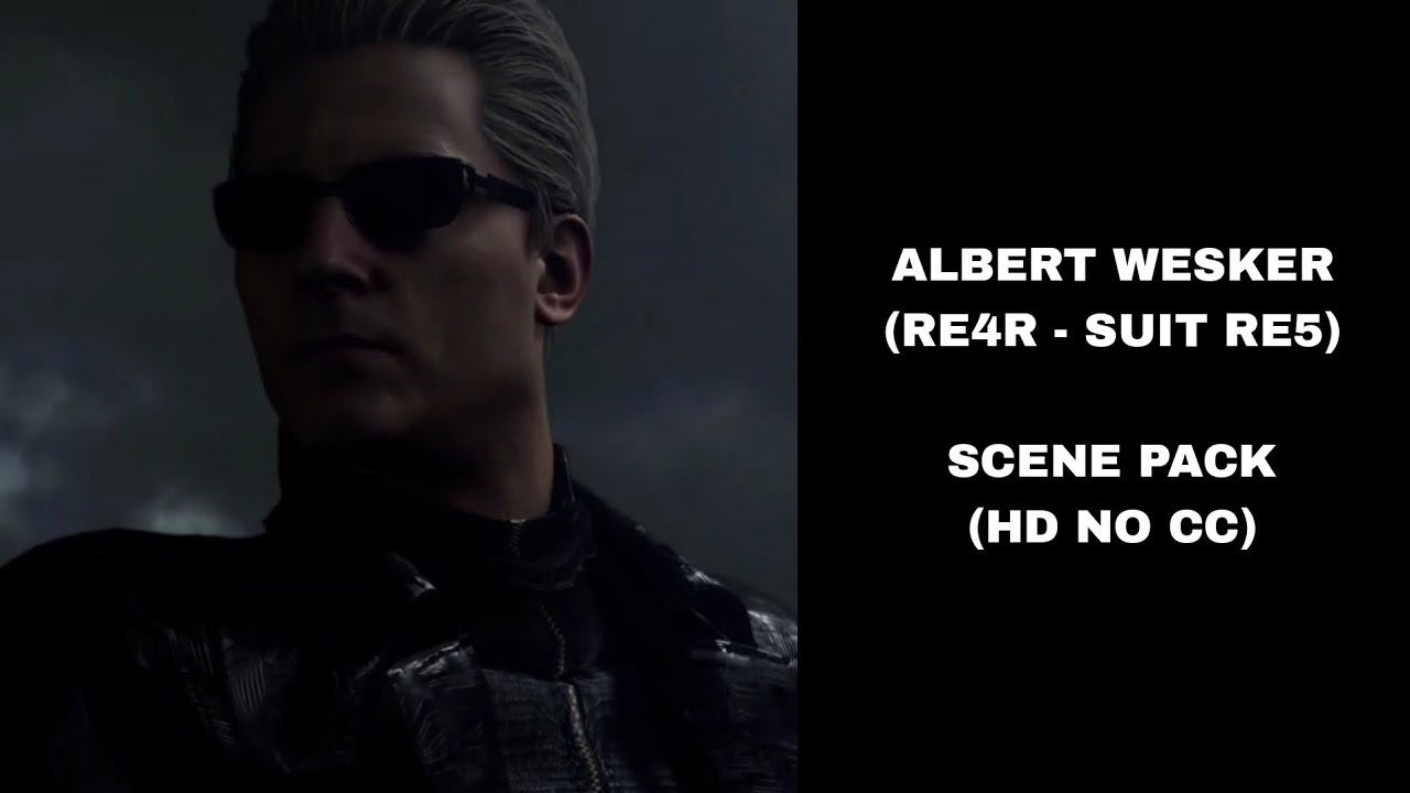 Albert Wesker (RE4 Remake - Suit RE5) - Scene Pack (HD No CC) - YouTube