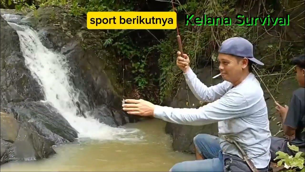 SURVIVAL!!🔥 DI HUTAN BELANTARA SAMBIL MANCING IKAN WADER 🎣🎣 - YouTube