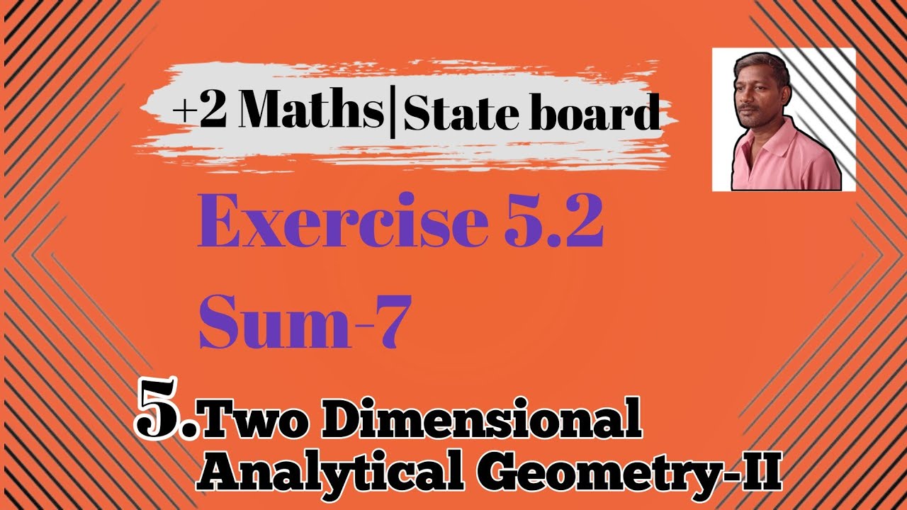 12th Mathematics Chapter-5 Two Dimensional Analytical Geometry-II ...