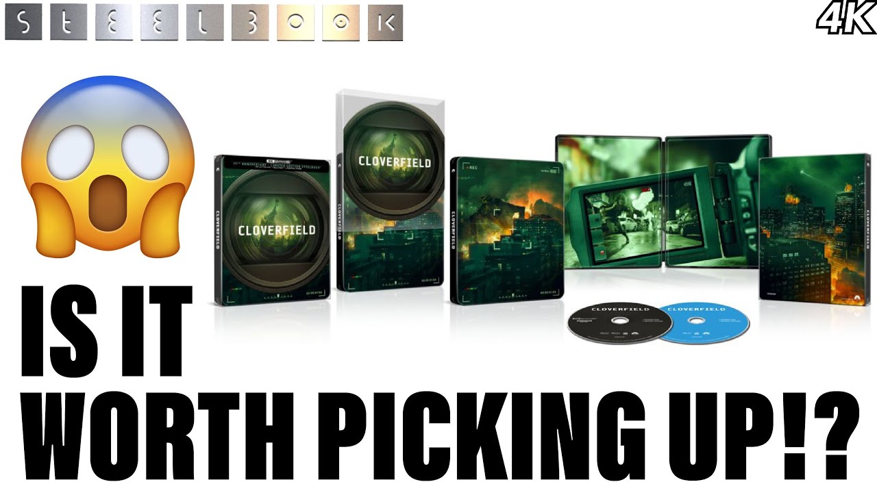 Cloverfield 4K (Steelbook) Unboxing and Review With Commentary - YouTube