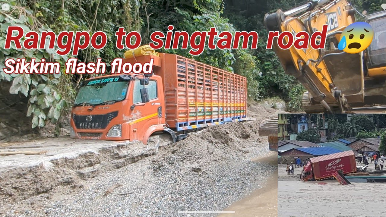 LIVE UPDATE FROM SIKKIM RANGPO TO SINGTAM ROAD CONDITION 😰 # ...