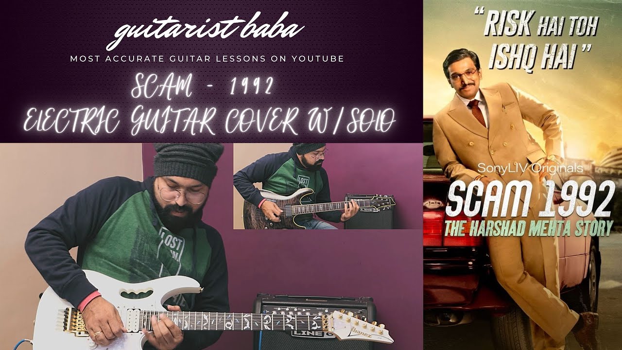 Scam 1992 Theme song W/"EPIC" Electric Guitar SOLO ! Kyunki Risk Hai ...