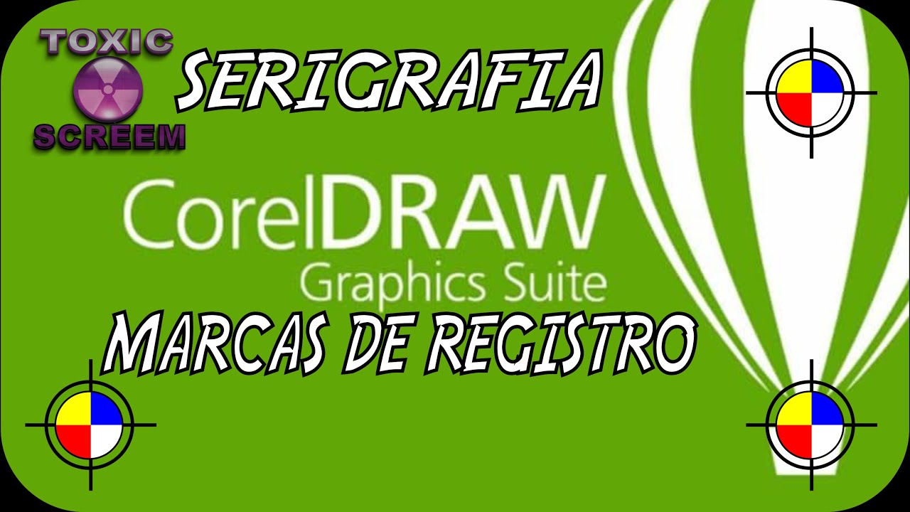 MARCA DE REGISTRO en coreldraw SERIGRFIA - YouTube