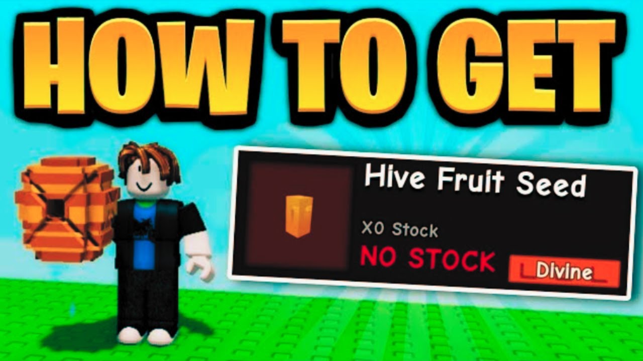 Getting The HIVE FRUIT SEED In Grow A Garden (Roblox) - YouTube
