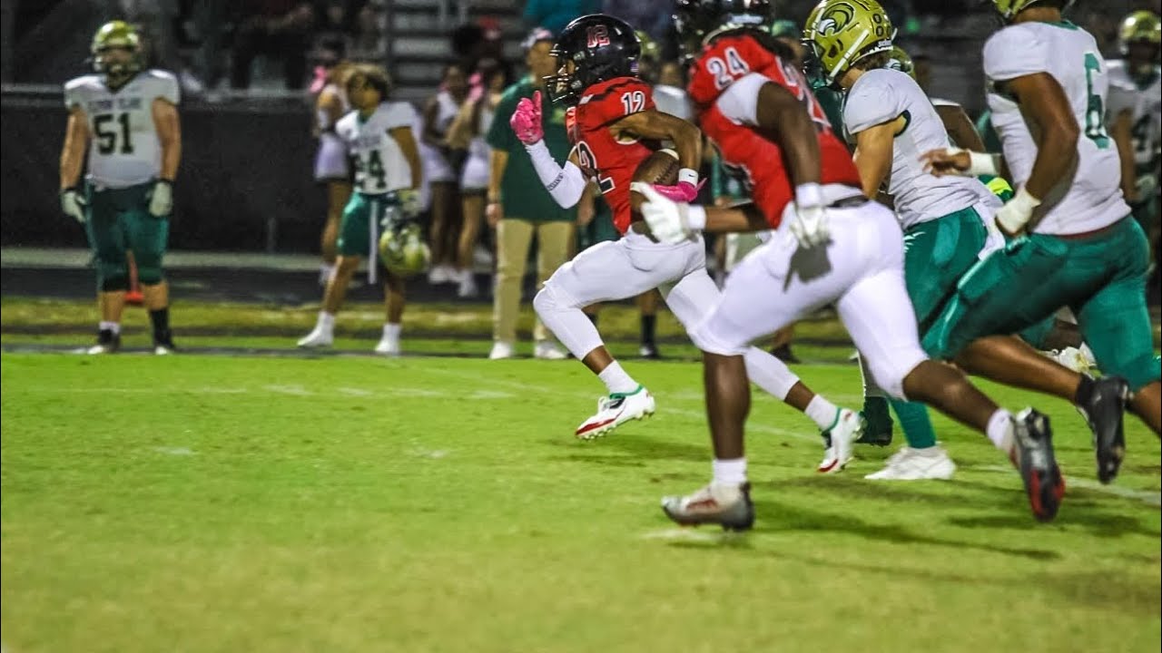 Kaleb Taylor-Burch after his 10 catch 237 yard 2 TD - YouTube