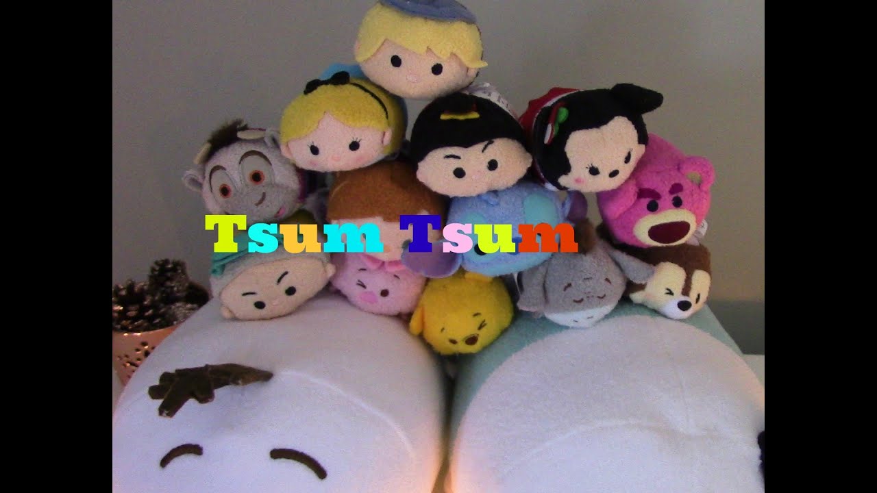 Tsum Tsum Plush Colletion :)! - YouTube