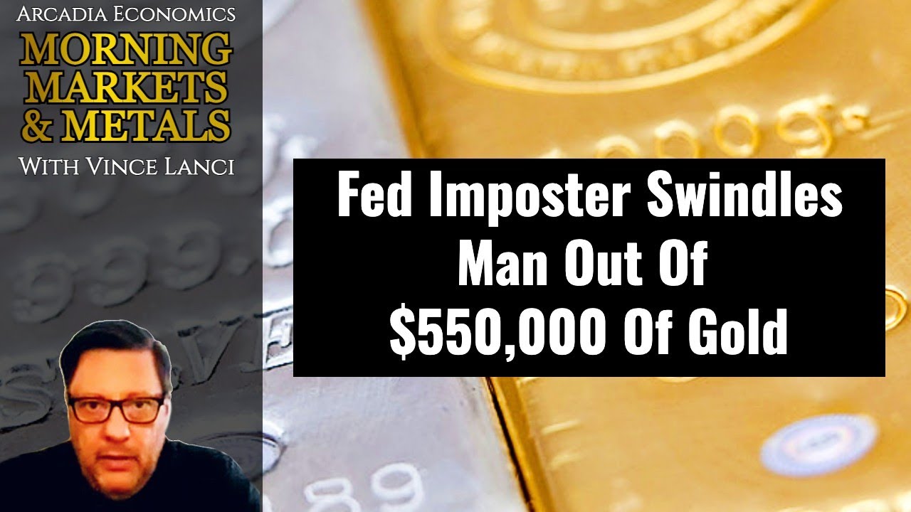 Fed Imposter Swindles Man Out Of $550,000 Of Gold - YouTube