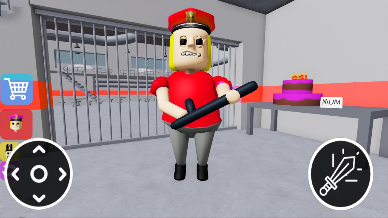 Playing as POLICE WOMAN JENNA - DEVIL MODE - POLICE GIRL PRISON RUN ...