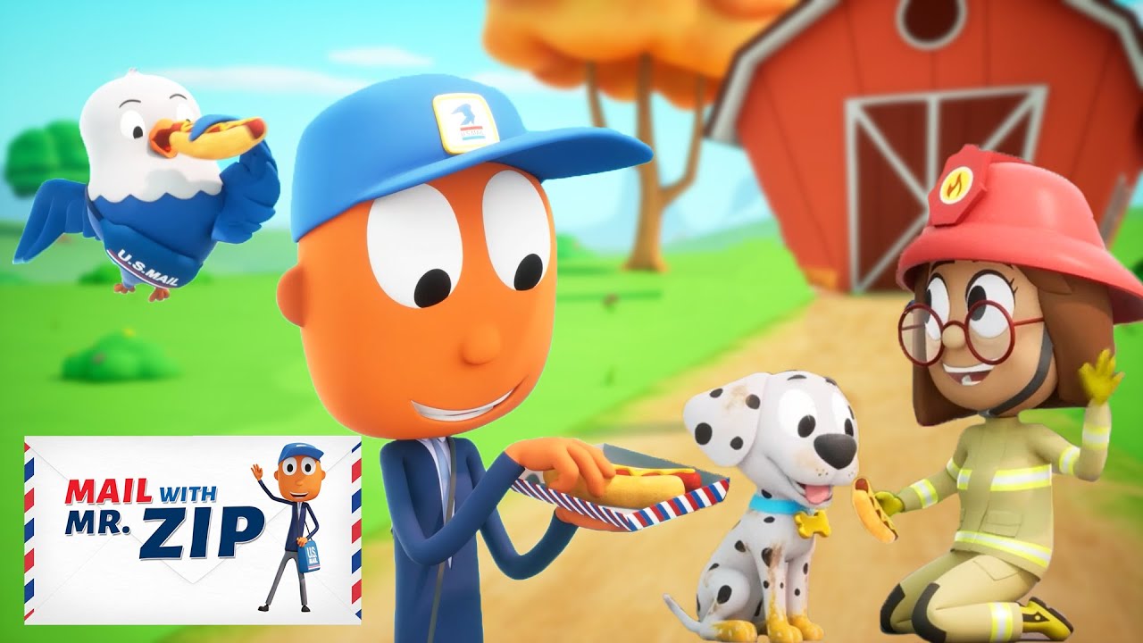 Hot Dog Song! 🌭+ MORE | 30 Minutes of @MailWithMrZIP Fun Mailman ...