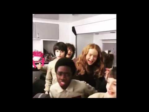 Stranger Things 2 Behind the Scenes Dance Number - YouTube
