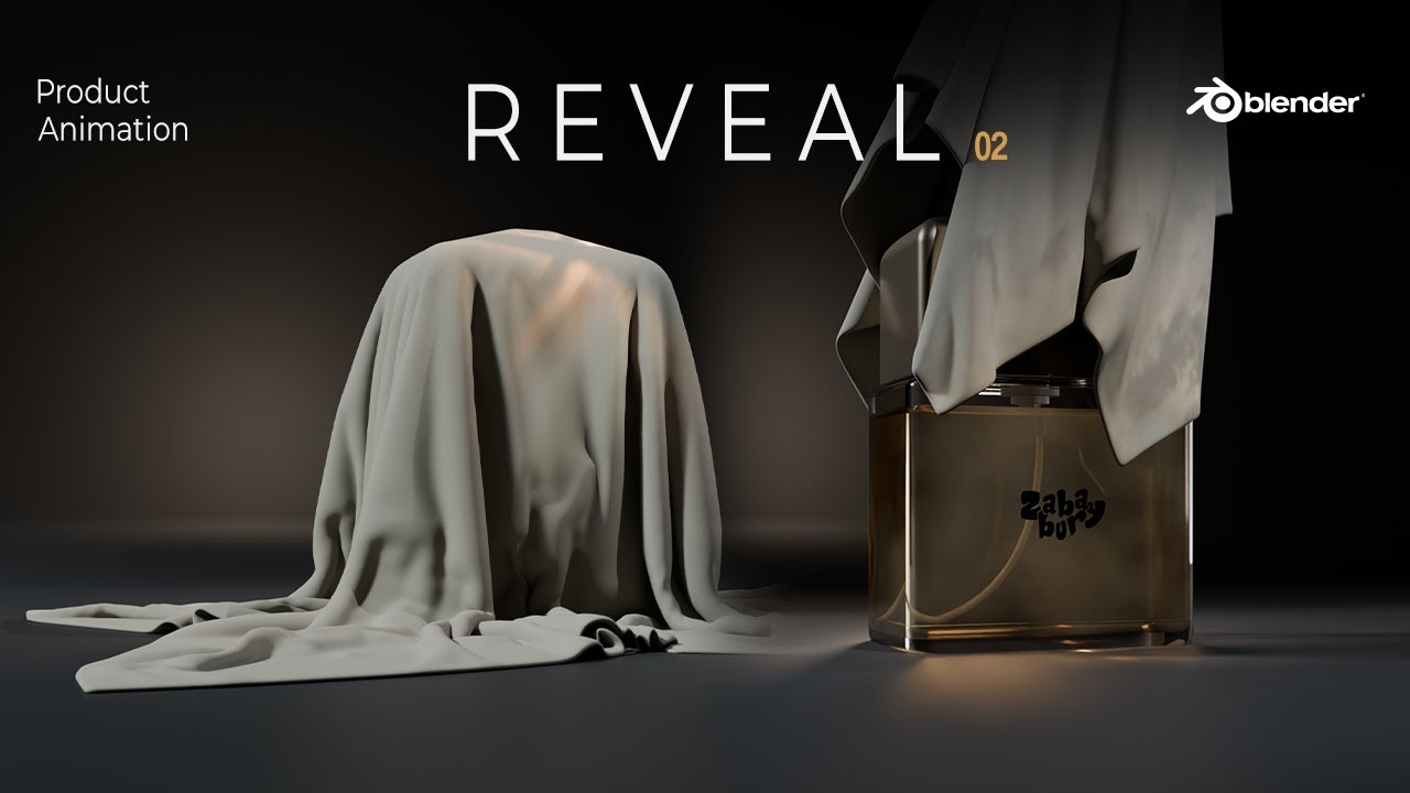 Animações para produtos - Cloth Reveal - Blender de forma simples ...