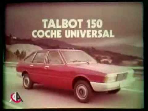Talbot 150 de 1975 - spot publicitario - YouTube